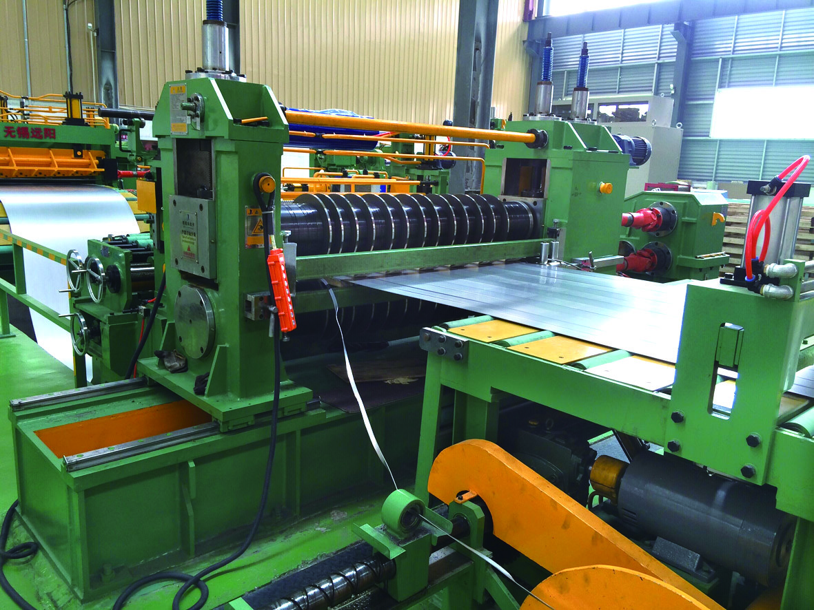 0.6-5mm Steel Strip Slitting Machine Left Right Feeding